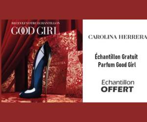Échantillon gratuit : un parfum pour Femme Good Girl Carolina Herrera
